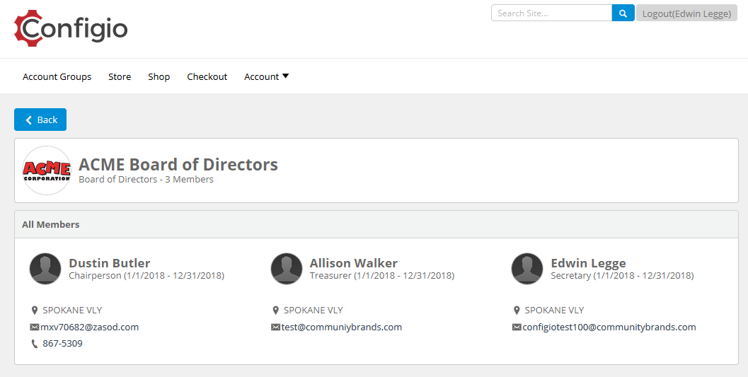 Account Groups Overview – Configio