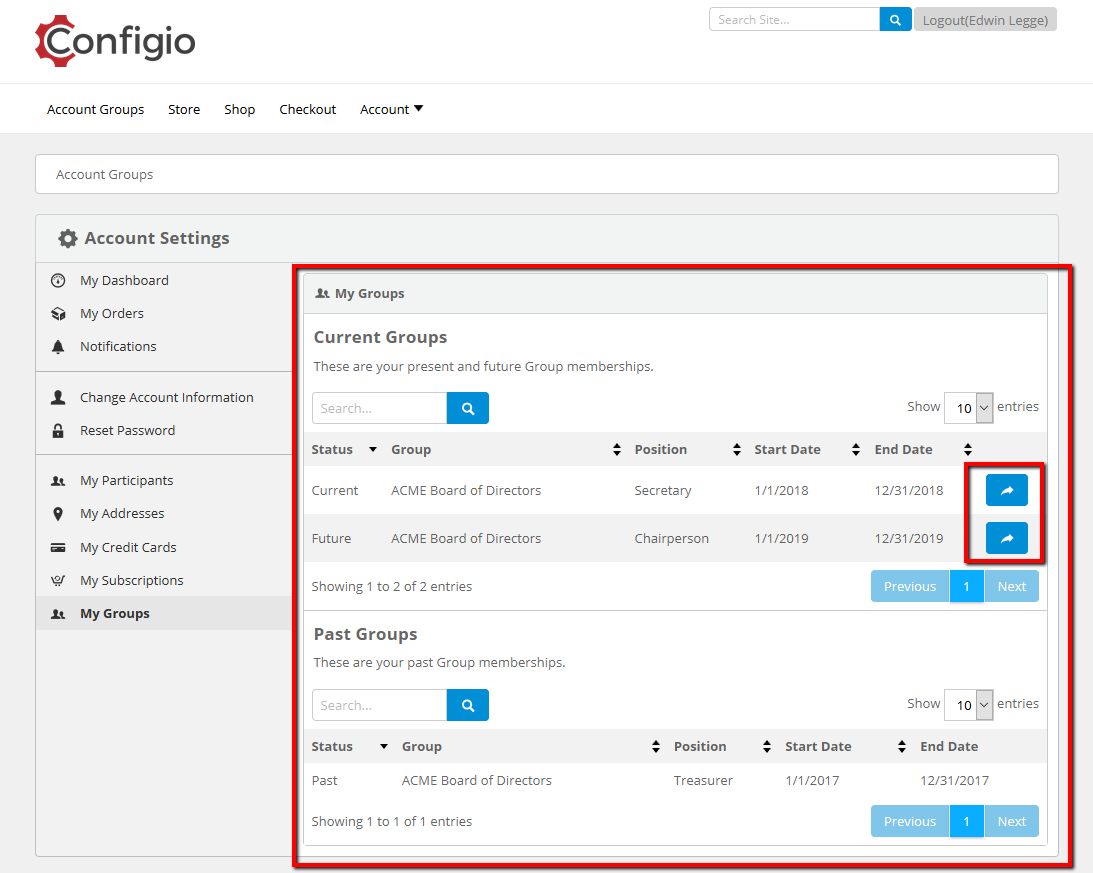 Account Groups Overview – Configio